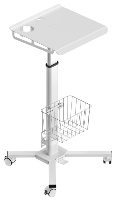 ONKRON Rolling Laptop Stand - Computer Cart With Wheels - Desk up to 17 ...