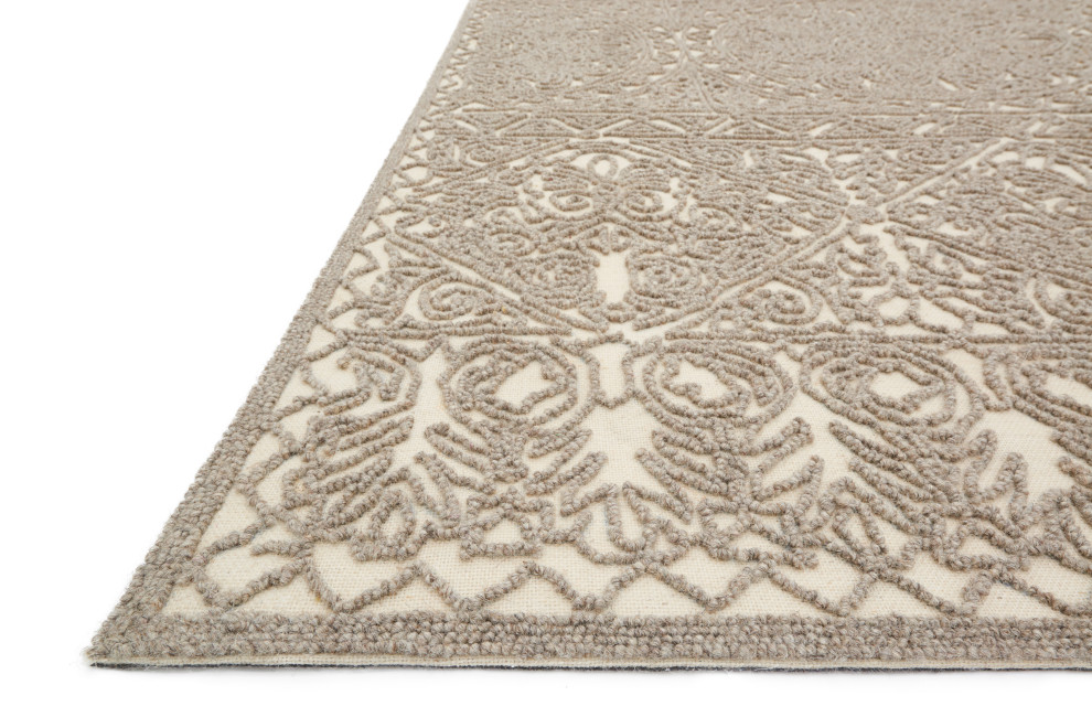 Ellen DeGeneres Crafted by Loloi Natural Glendale Rug 1'6"x1'6" Square ...