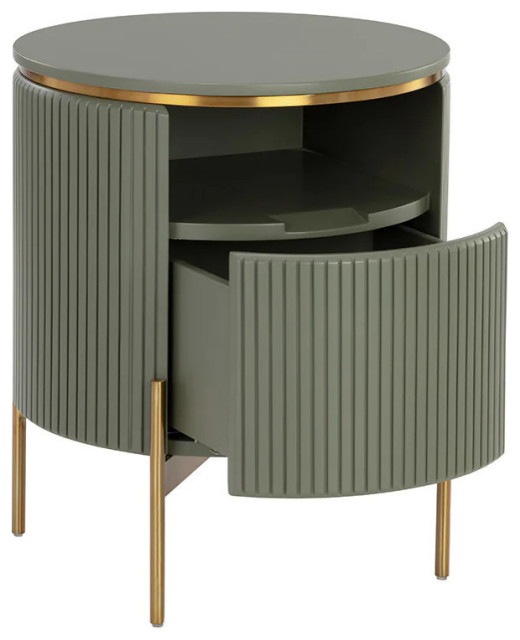 Mariya End Table - Midcentury - Side Tables And End Tables - by Virgil ...