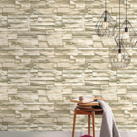 Stacked Stone Peel and Stick Wallpaper - Rustic - Wall Decals - by York ...