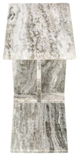 Bella Modern Luxury Solid Marble End C-Table - Modern - Accent Chests ...