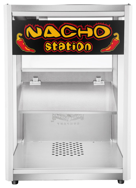 Nacho Machine Food Warmer Steel Countertop Display Case, Merchandiser ...