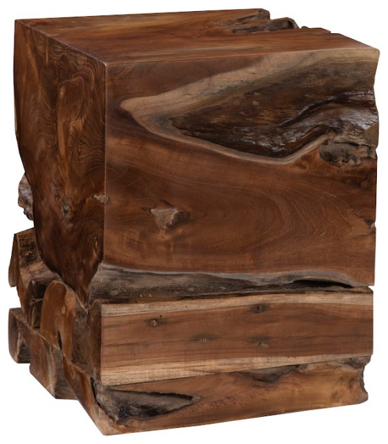 Teak Root Side Table - Rustic - Side Tables And End Tables - by Phillips Collection | Houzz