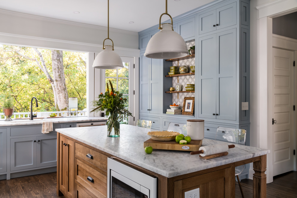 Atlanta Craftsman Bungalow Full Renovation - Transitional - Kitchen ...