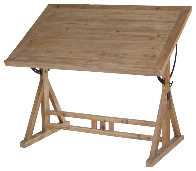 Wood Drafting Table - Transitional - Drafting Tables - by BoBo ...