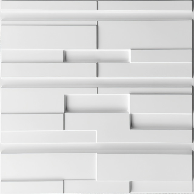 White Bricks 3D Wall Panels - Contemporary - Wall Panels - by Dundee ...