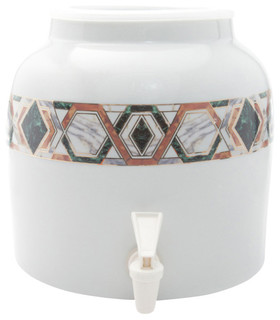 Goldwell Designs Excess Gold Bend Design Water Dispenser - Traditional ...