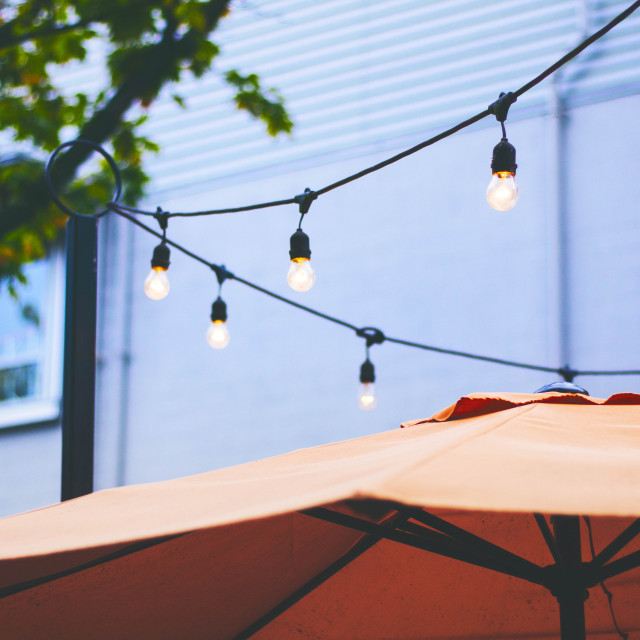 Brightech AmbiencePro Incandescent String Lights 11Watt S14, 48 Ft ...