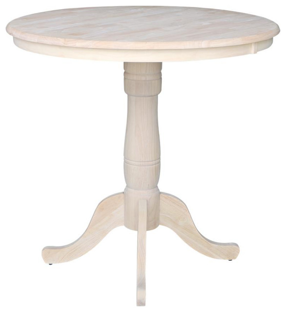 Round Top Pedestal Table - Traditional - Dining Tables - by BisonOffice ...