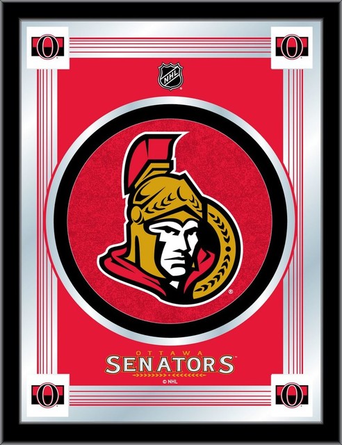 Ottawa Senators Logo Mirror - Contemporary - Wall Accents - by GwG ...