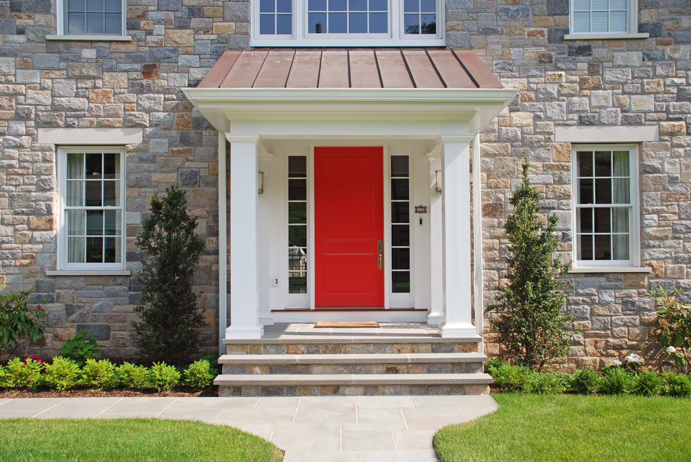 Front Door - Traditional - Other - by DeMotte Architects