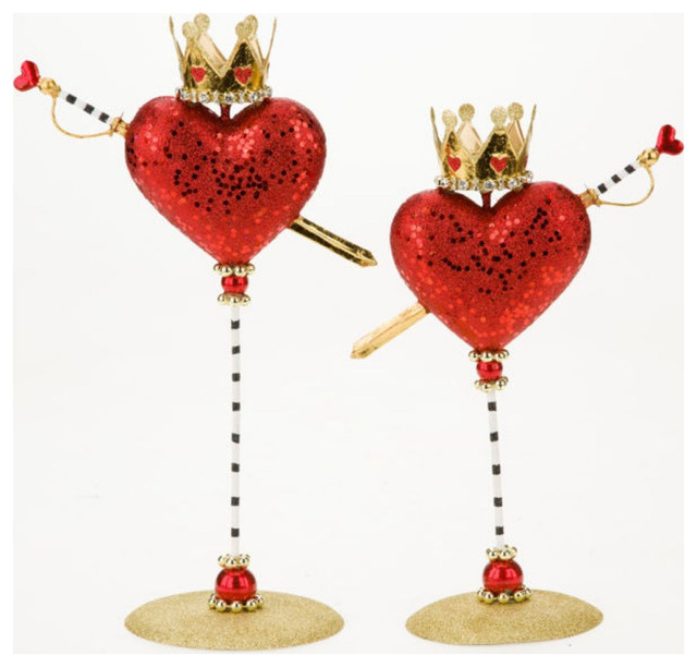 Mark Roberts 2020 Collection Cupid Heart Table Top, Assortment of 2 ...
