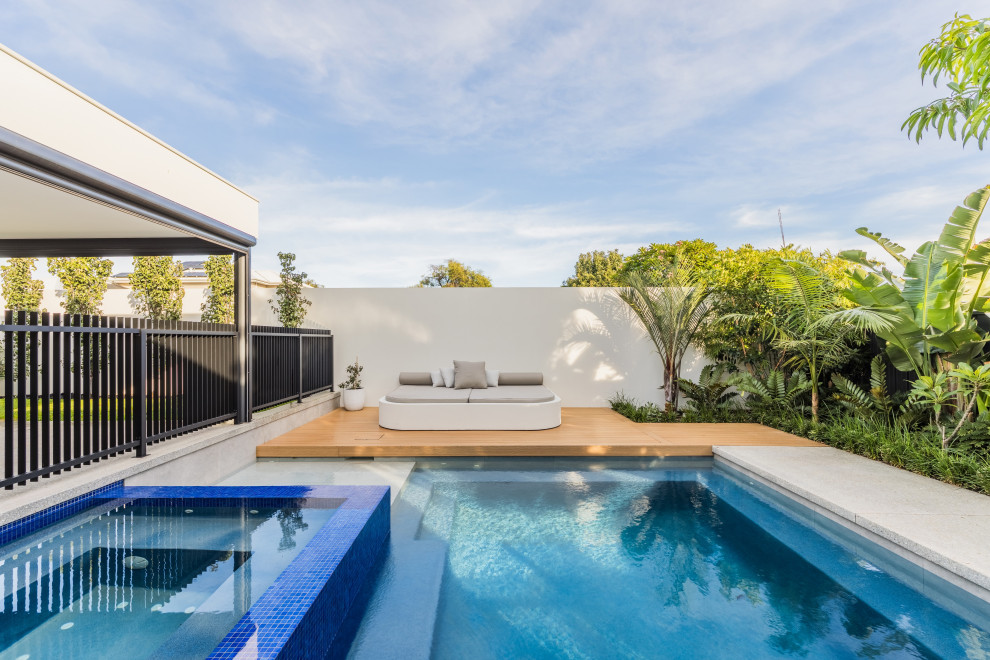 Mondeil Landscape - South Perth Project - Contemporary - Pool - Perth ...