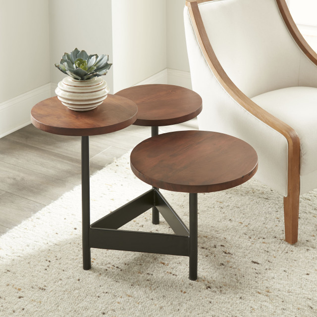 Agra Side Table - Industrial - Side Tables And End Tables - by ...