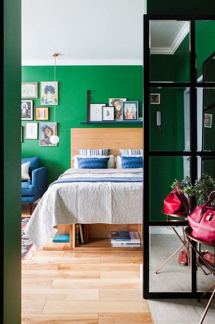 Houzz Tour: A Clever Layout Opens Up This Tiny Studio Flat | Houzz UK