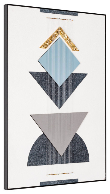 Semblance Modern Geometric Shadow Box - Contemporary - Wall Accents ...