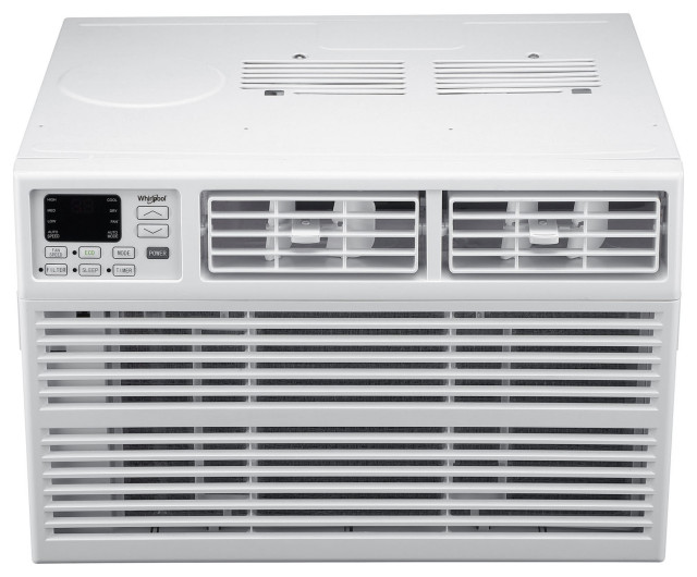 Whirlpool 18,000 BTU 230V Window-Mounted Air Conditioner With Remote ...