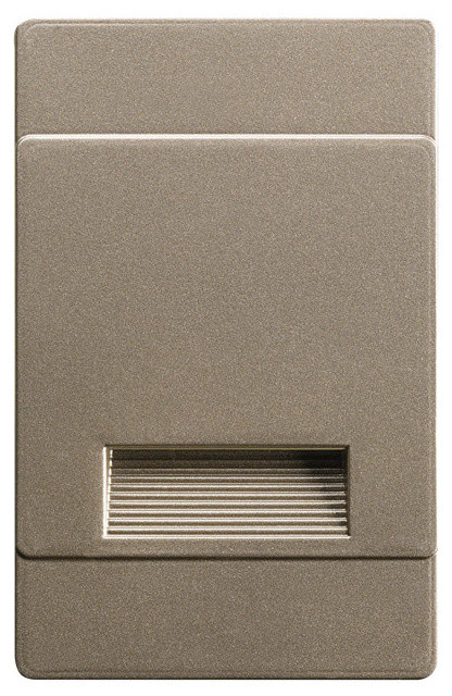 5" 5.16W 4 Line Voltage LED Step-Light Brushed Nickel - Transitional ...