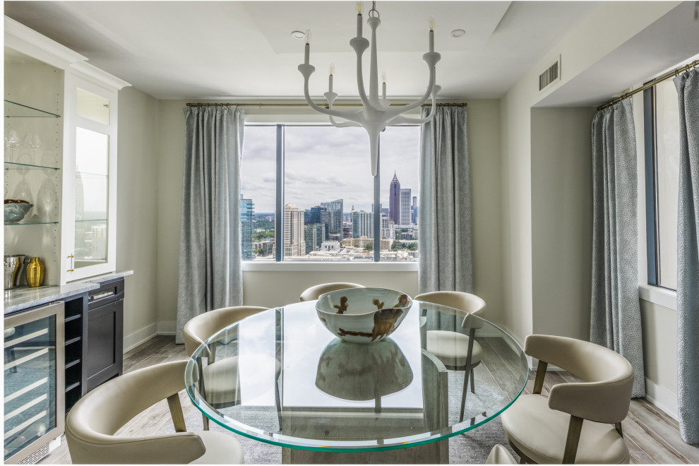 Downtown ATL Four Seasons: :Modern Condo - Modern - Dining Room ...