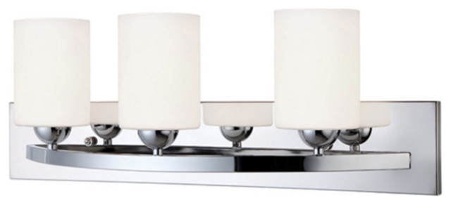 Canarm Hampton 3-LT Vanity Light IVL370A03CH-O, Chrome - Transitional ...