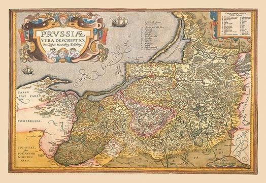 Map of Prussia, 20" x 30" - Traditional - Prints And Posters - by ...