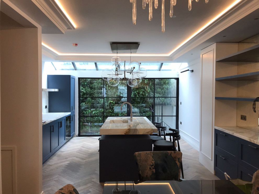 London SW3 - Modern - Kitchen - London - by Original Steel Doors | Houzz AU