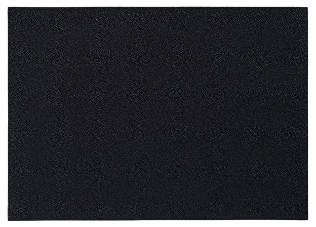 Skate Rectangle Vinyl Placemats, Black, Set of 4 - Contemporary ...