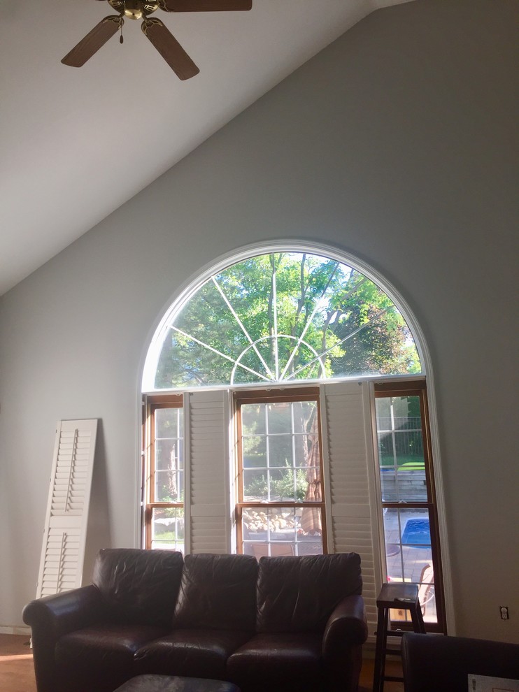 Where to hang window panels?