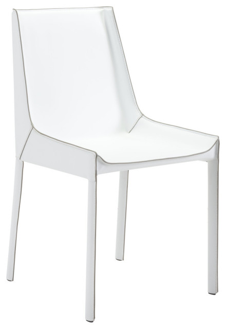Fashion Dining Chair (set Of 2) White - Contemporary - Dining Chairs ...