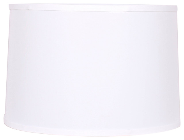 Polylinen, 15x16x11" Lamp Shade, White Kd - Transitional - Lamp Shades ...
