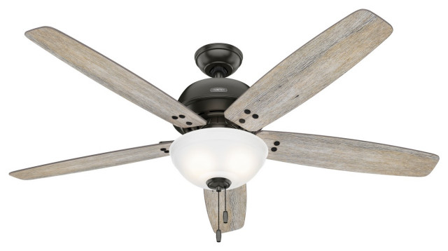 Noble Bronze 60"Ceiling Fan from the Reveille Collection, 60.000 ...