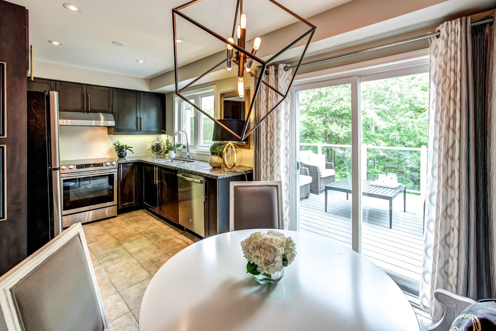 Townhouse Kitchen Design, Toronto - Eclectic - Kitchen - Toronto - by ...