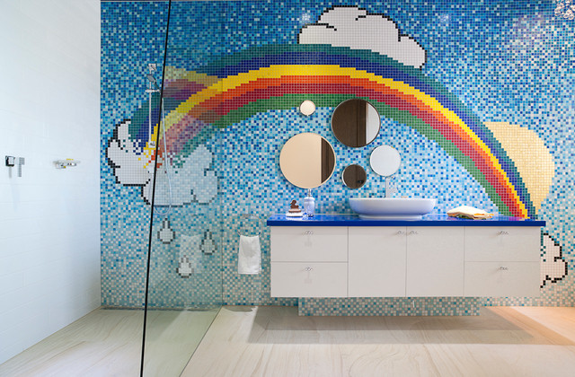Bathroom Feature Walls | Houzz AU