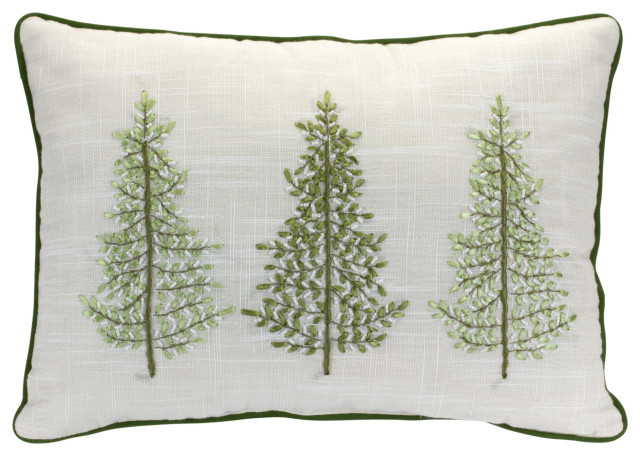 Pine Tree Pillow - Rustic - Decorative Pillows - by Melrose ...