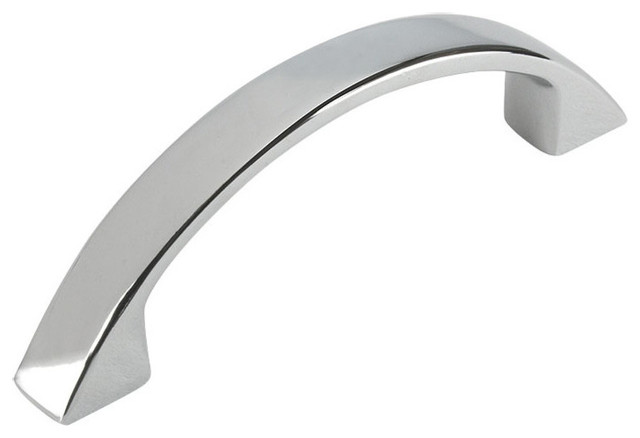 Contemporary Polished Chrome 2-1/2” CTC (64mm) Drawer Pull ...