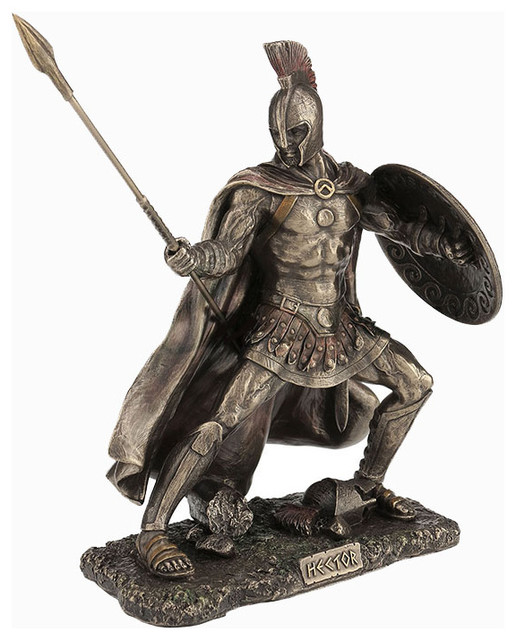Hector, Trojan Prince In The Trojan War, Knights and Warriors Statue ...