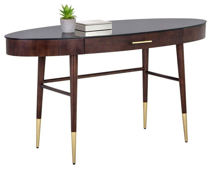 Kate Desk - Midcentury - Desks And Hutches - by Virgil Stanis Design ...