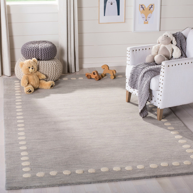 Safavieh Kids Collection SFK802 Rug, 5'x8' - Contemporary - Kids Rugs ...