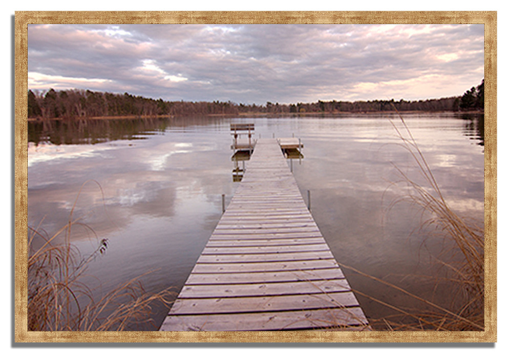 "Lake Edna", Framed Photograph Print, Ready To Hang - Rustic - Prints ...