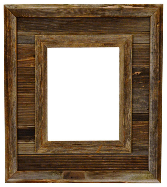 Durango Rustic Barnwood Picture Frame, Western Aged Wood Frame, 8.5"x11 ...