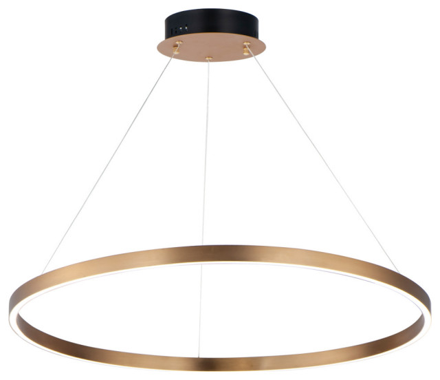 Groove 32" LED Pendant - Modern - Pendant Lighting - by The Lighthouse ...