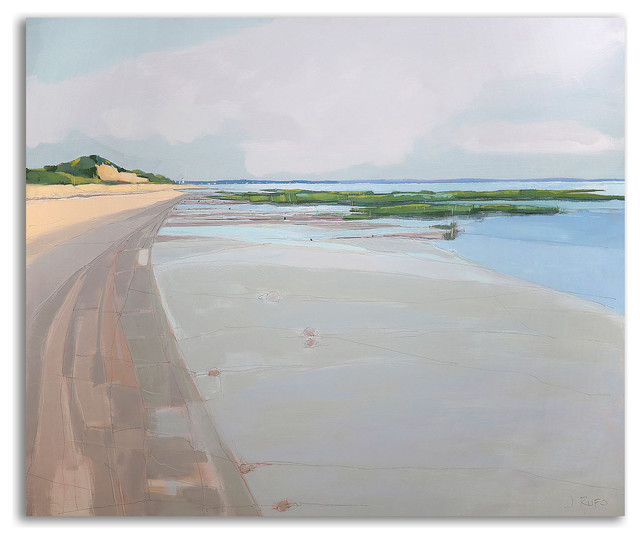 Winning the Tide by John Rufo, Print on Canvas, Ready to Hang - Beach ...