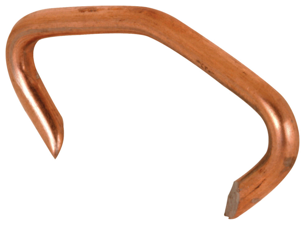 Copper, Size # 2, Hog Ring Fasteners, 100-count - Traditional ...