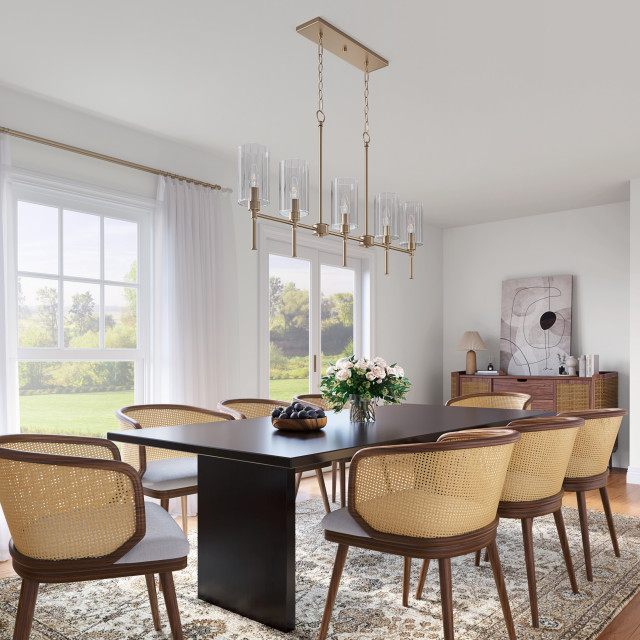 Millennium Lighting 9925 Chastine 5 Light 36"W Linear Chandelier ...