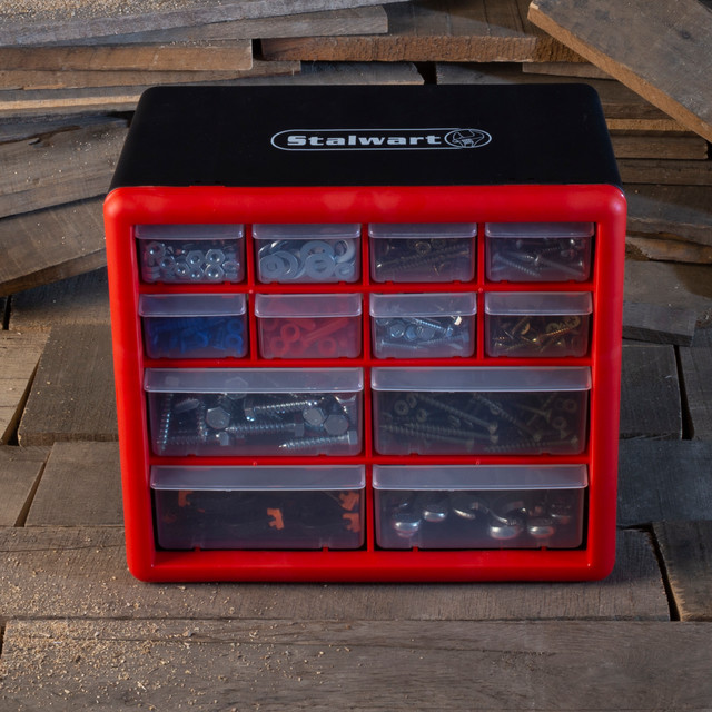 Storage Drawers-12 Compartment Organizer Desktop by Stalwart ...