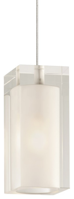 Tech Lighting MO-Solitude Pendant, Frost/Aged Brass - 700MOSLDFR ...