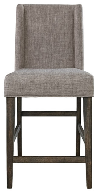 Double Bridge Dark Brown Opt 5 Piece Gathering Table Set - Rustic ...