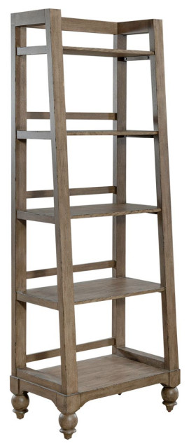 Meadow Farmhouse style Leaning Pier Bookcase - Traditional - Bookcases ...