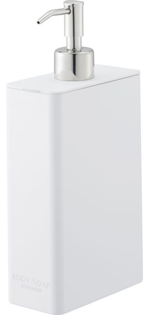 Tower Rectangular Body Soap Dispenser - Contemporary - Soap & Lotion ...