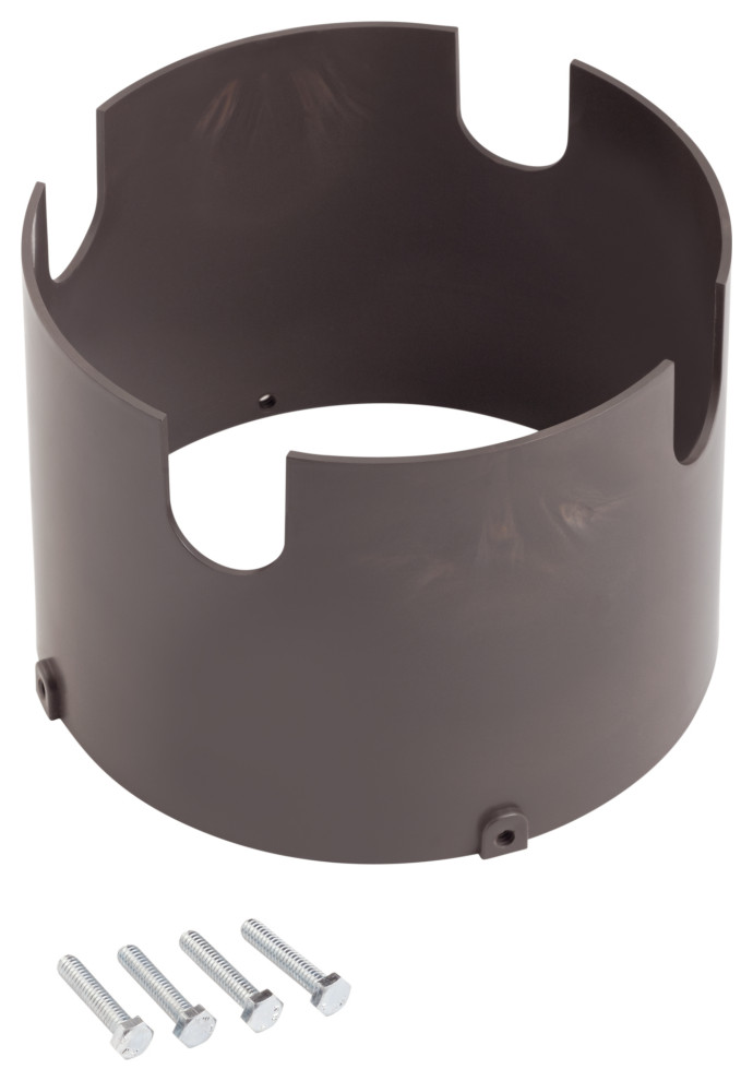 In-Ground Concrete Installation Kit Architectural Bronze - Lighting ...